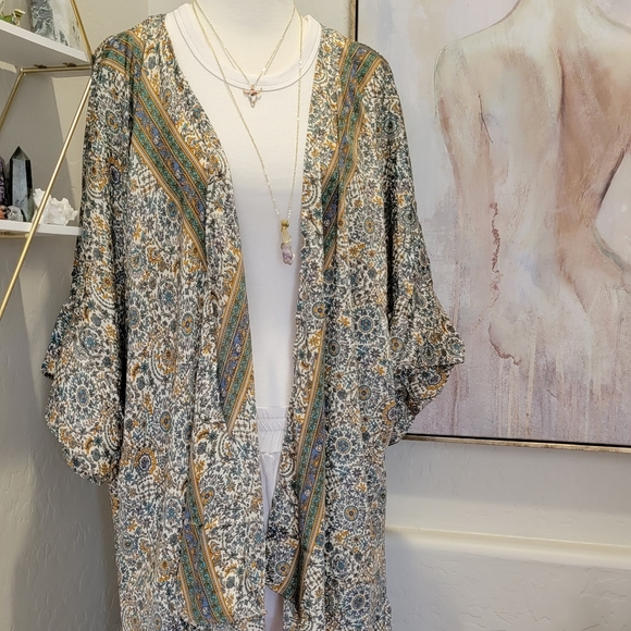 Karma Highway | Jackets & Coats | Karma Highway Kimono | Poshmark